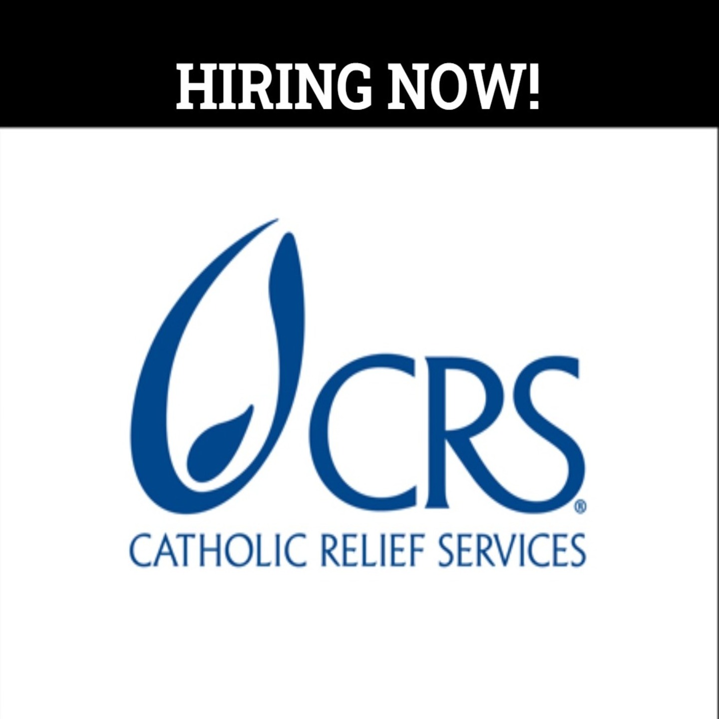 Internship And Temporary Positions At Catholic Relief Services (CRS)