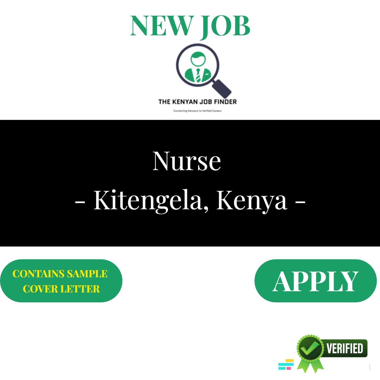 Nurse - Kitengela, Kenya - 2025 - THE KENYAN JOB FINDER